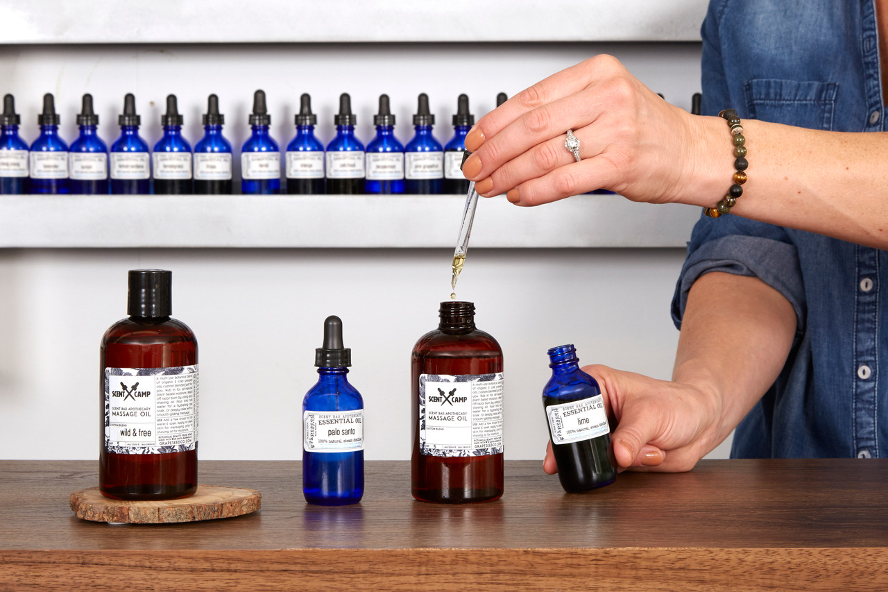 Custom Scent blending session with Kristin | The Grapeseed Company