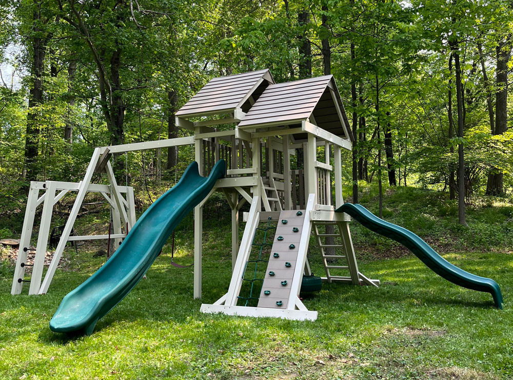 Twin Peak Climber Playset | Cliff Climber Series | Weaver Playsets