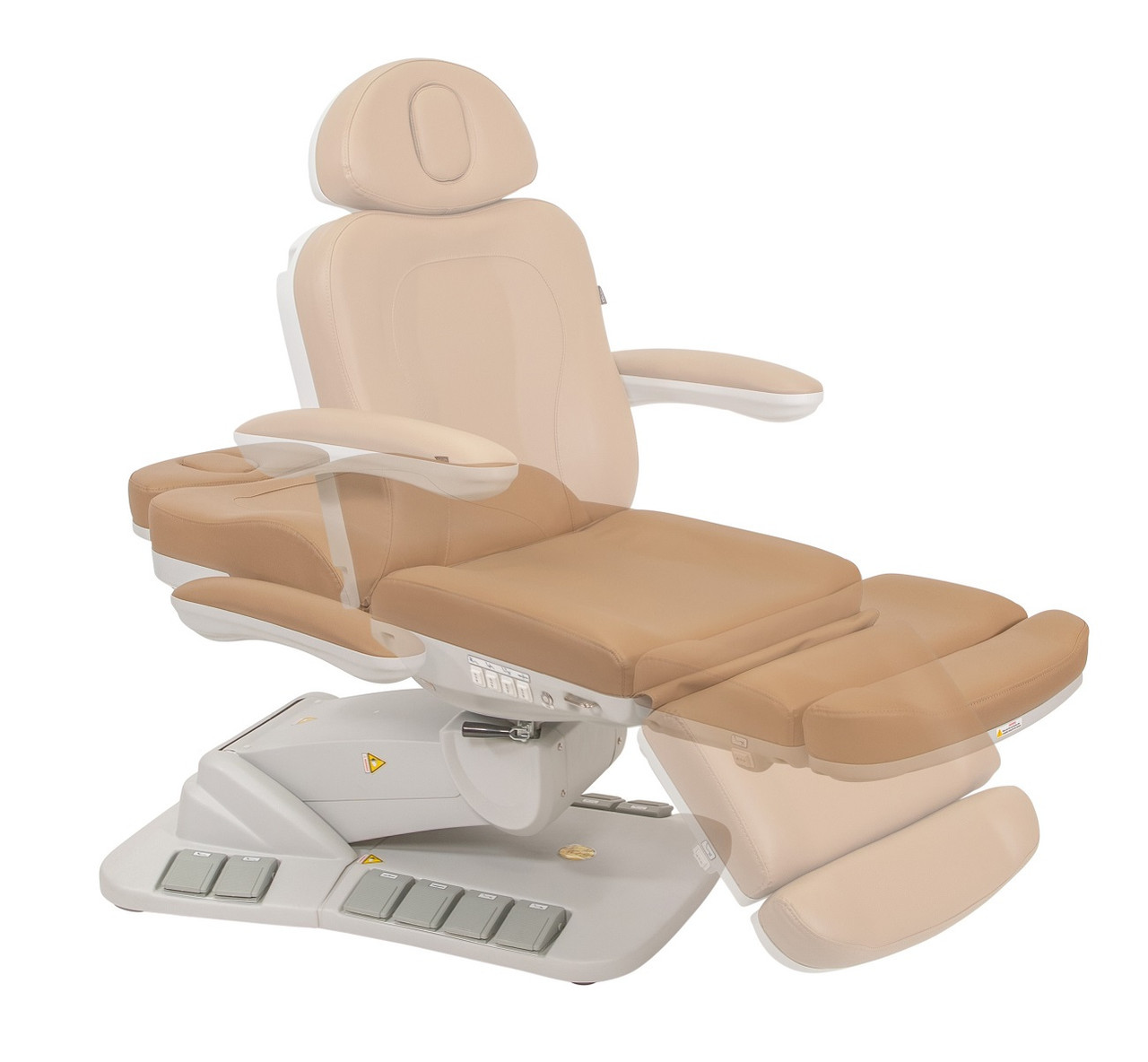 Spa Luxe Medi Spa Exam Chair w Memory and Rotation 2246EBM