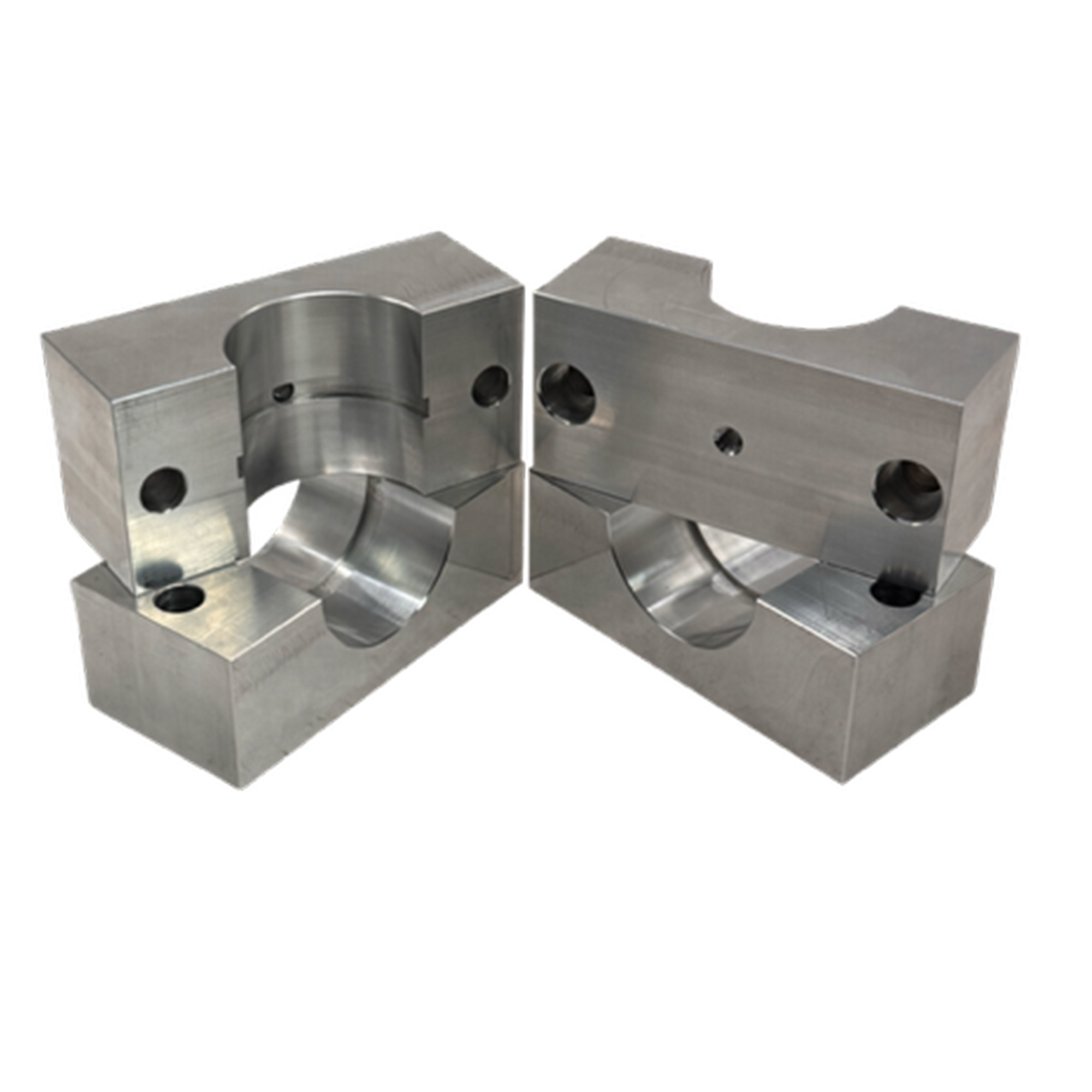 2" Aluminum Pillow Block Bearings (Pair) – 2-Piece Split Housing - Mega ...