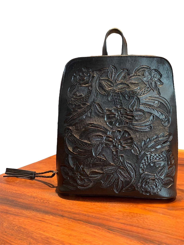 Totem Leather Backpack by Sechi
