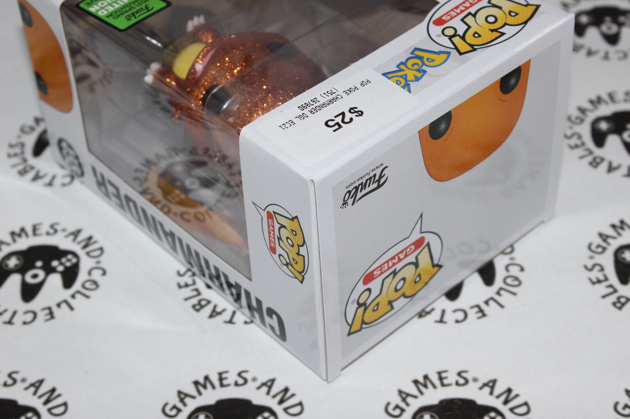 Funko Pop #455 Charmander (Diamond Collection) | Pokemon