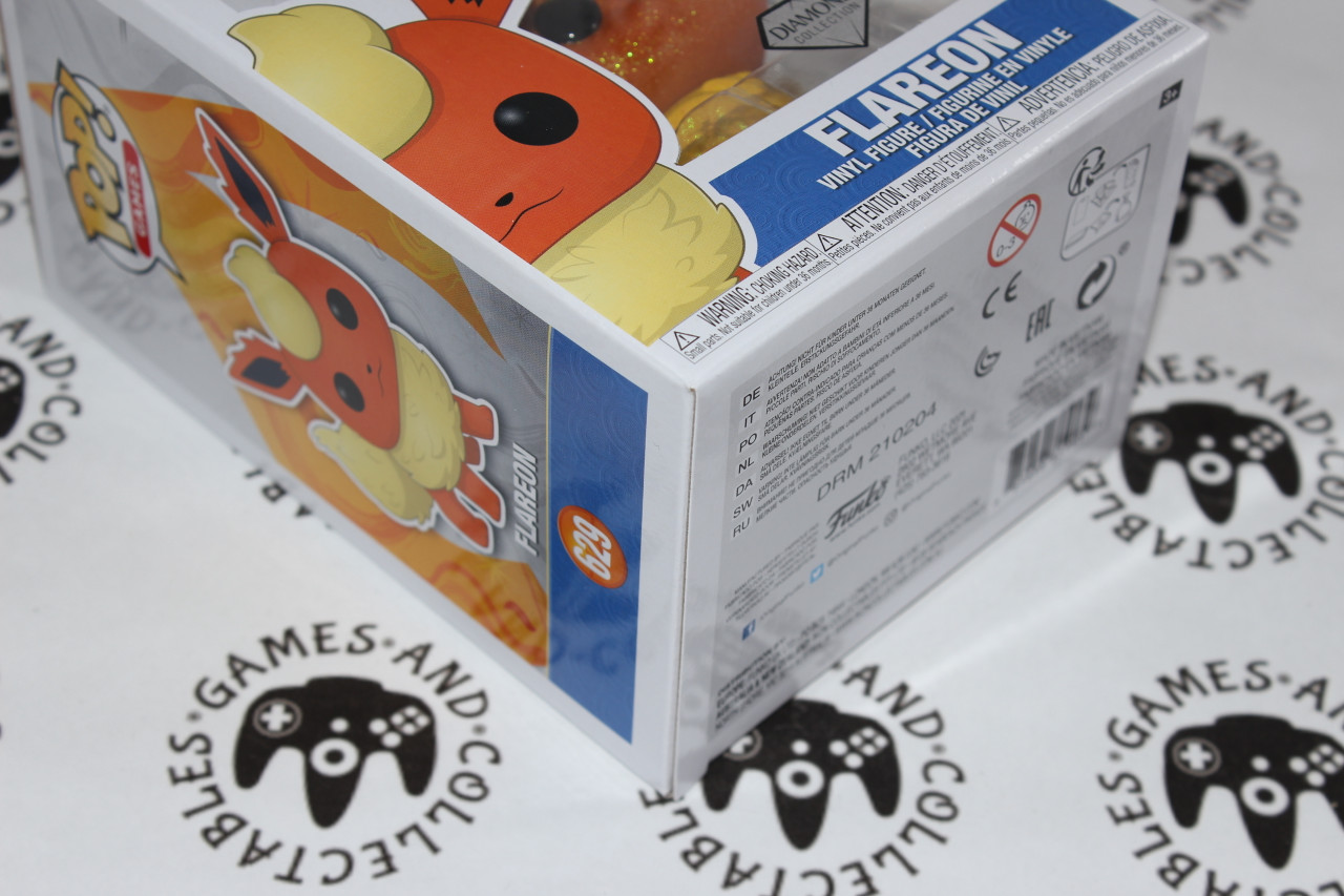 Funko Pop #629 Flareon ( Diamond Collection) | Pokemon
