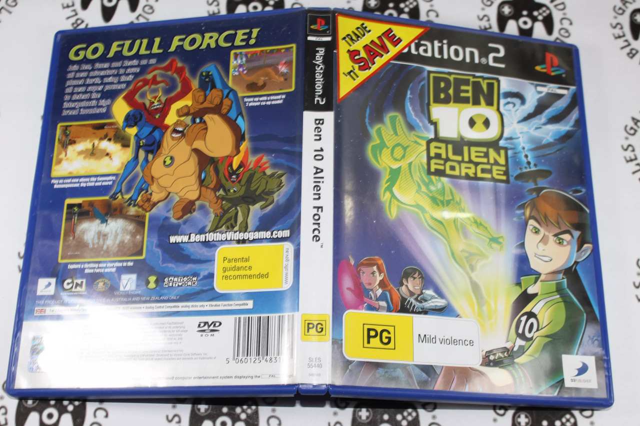 Sony PlayStation 2 / PS2 | Ben 10 Alien Force