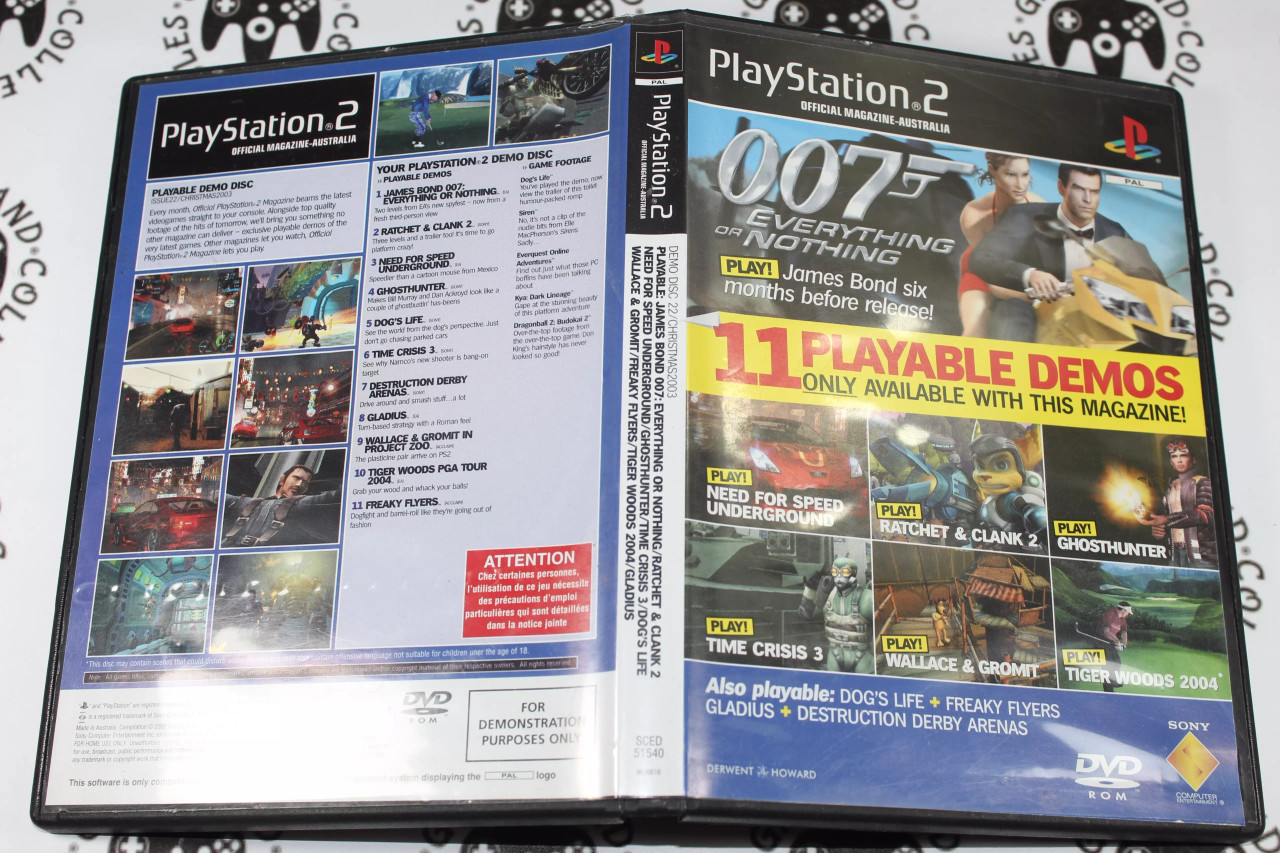 Sony PlayStation 2 / PS2 | Demo Disc 22 - Christmas 2003