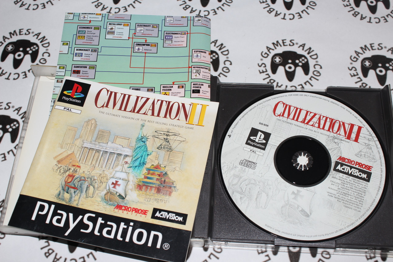 Sony PlayStation One / PS1 | Civilization II