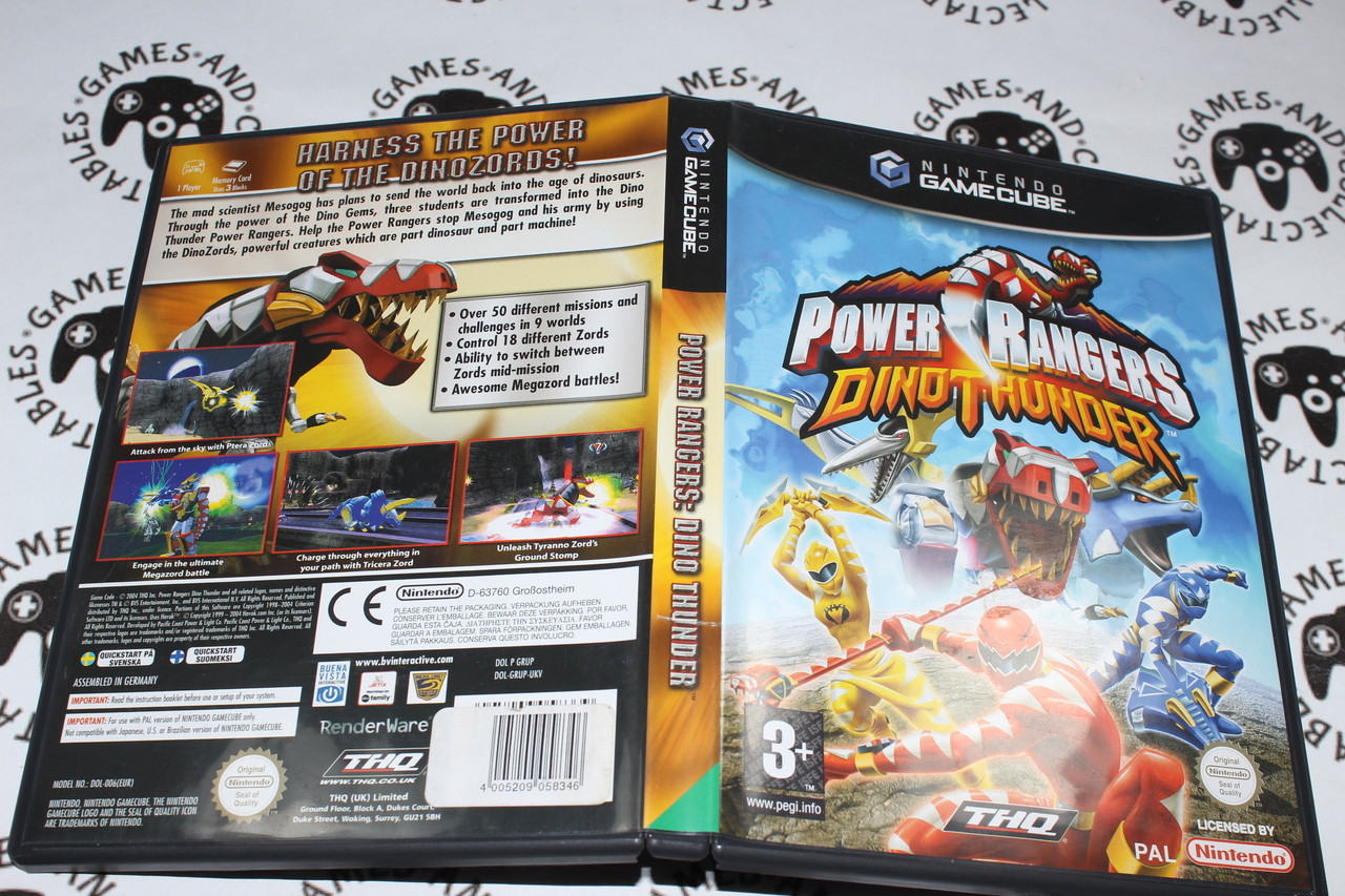 Nintendo GameCube | Power Rangers Dino Thunder