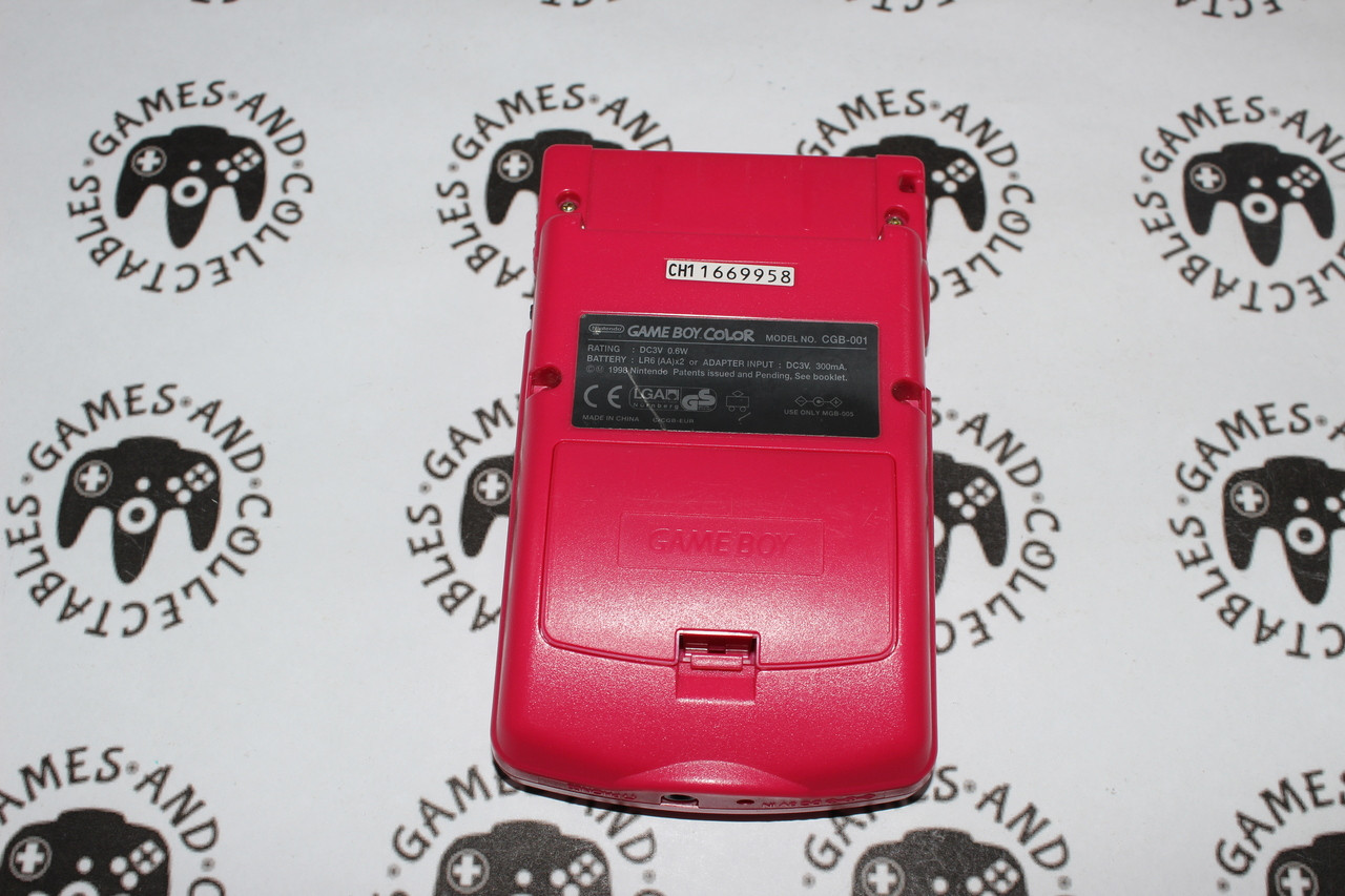Nintendo Gameboy / Colour Console | Game Boy Color - Berry / Red