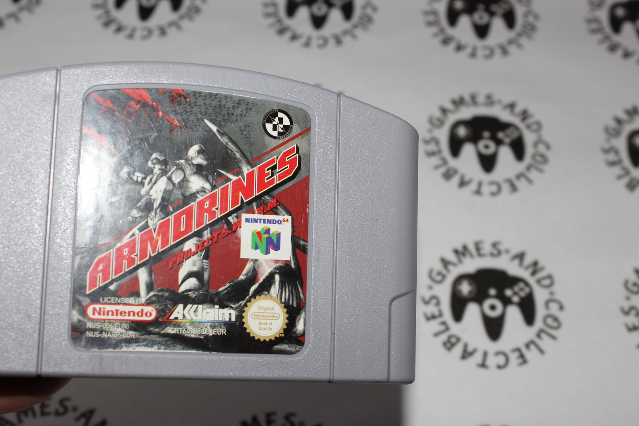 Nintendo 64 / N64 | Armorines - Project S.W.A.R.M