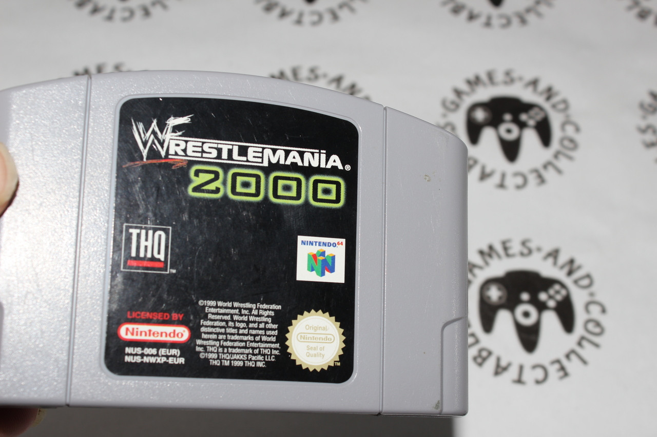 Nintendo 64 / N64 | WWF Wrestlemania 2000
