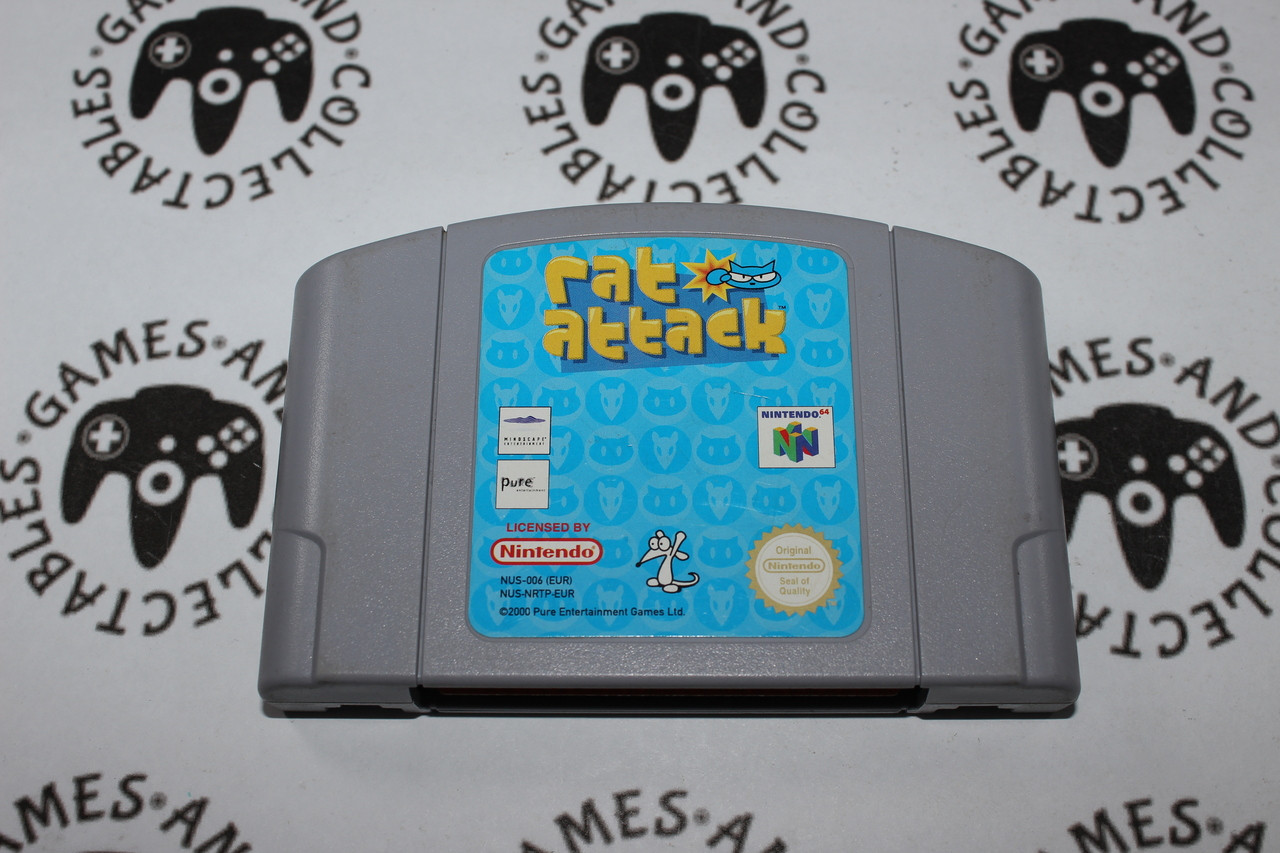 Nintendo 64 / N64 | Rat Attack (1)