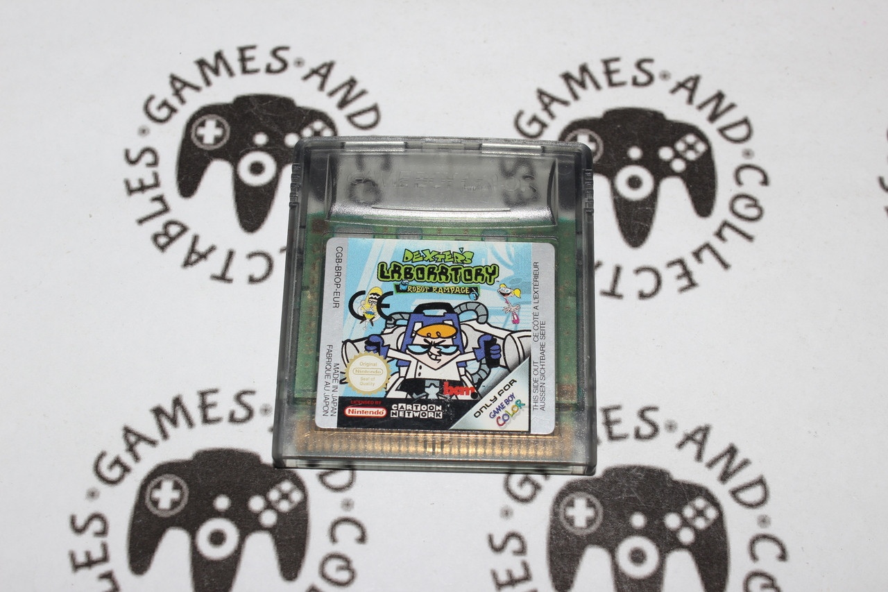 Nintendo Gameboy / Colour | Dexter's Laboratory - Robot Rampageory ...