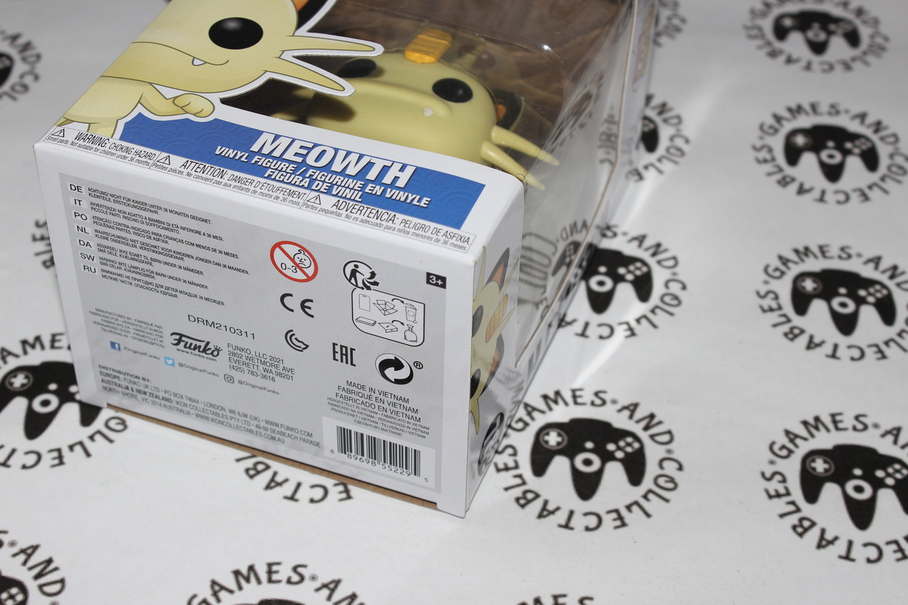 Funko Pop #780 Meowth | Pokemon