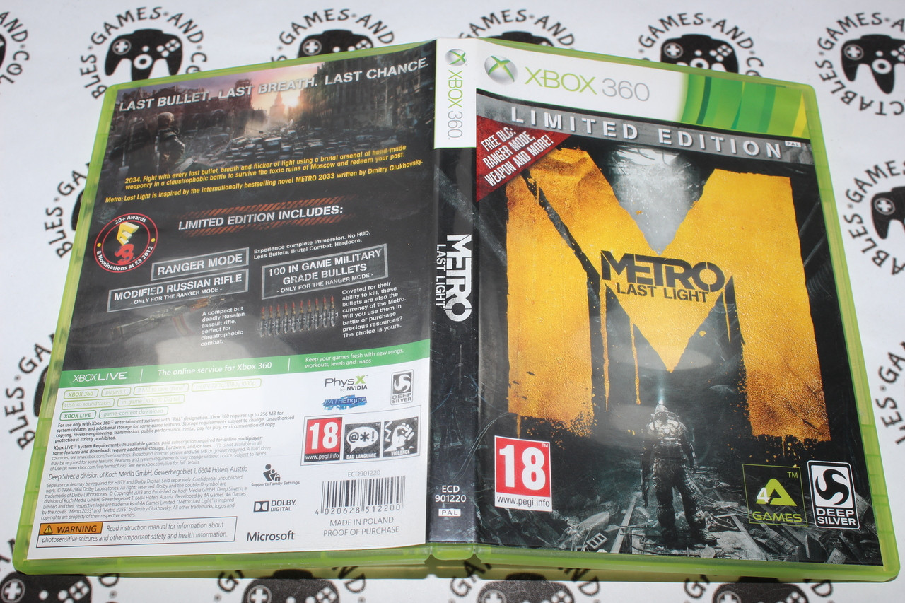 Microsoft Xbox 360 | Metro Last Light