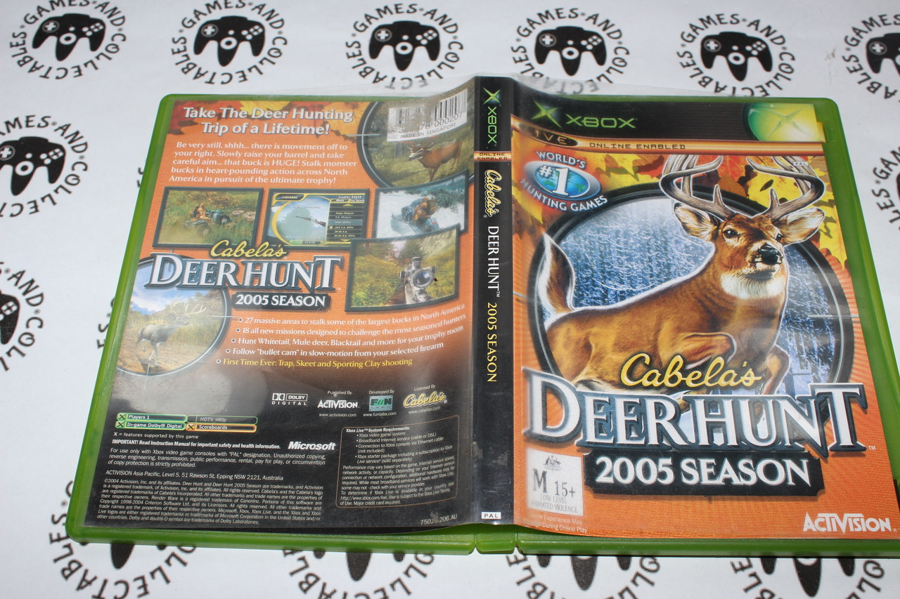 Microsoft Xbox Original | Cabelas Deer Hunt - 2005 Season