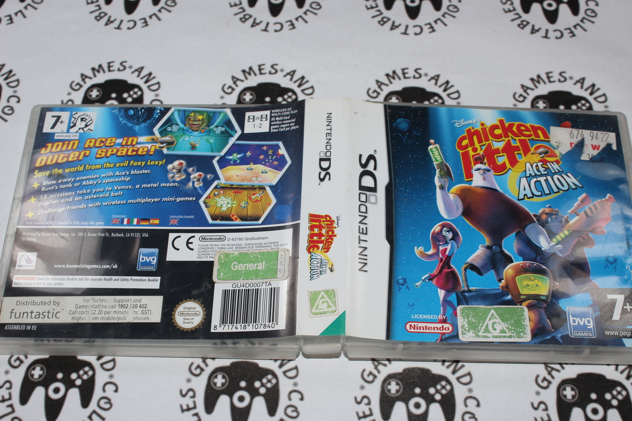Nintendo DS | Chicken Little - Ace In Action | Boxed