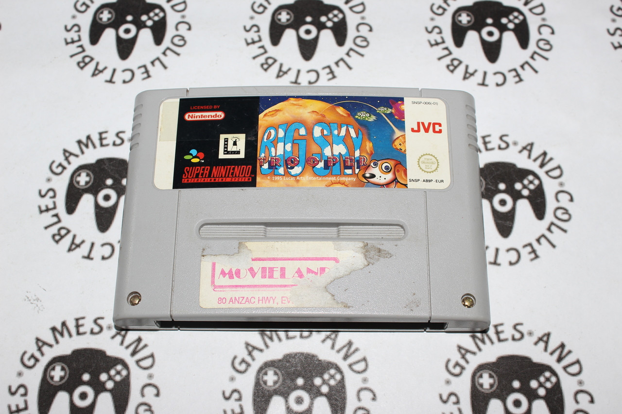 Super Nintendo / SNES | Big Sky Trooper