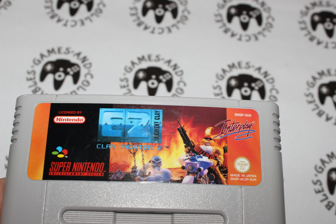 Super Nintendo / SNES | Clay Fighter 2 - Judgement Clay