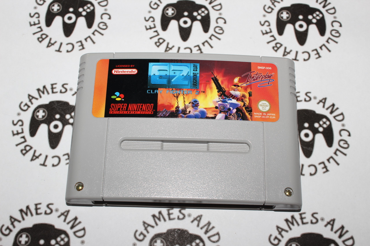 Super Nintendo / SNES | Clay Fighter 2 - Judgement Clay