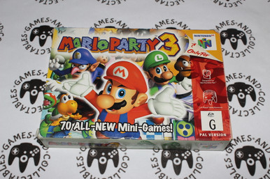 Nintendo 64 / N64 | Mario Party 3 | Boxed