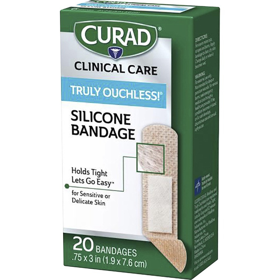 Curad CUR5002V1 Silicone Flexible Fabric Bandages | Nordisco.com