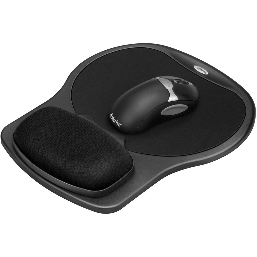 Fellowes 93730 Easy Glide Gel Wrist Rest/Mouse Pad | Nordisco.com