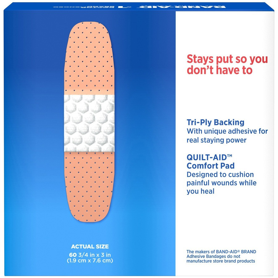 Band-Aid 5635 Tru-Stay Plastic Strips Adhesive Bandages | Nordisco.com