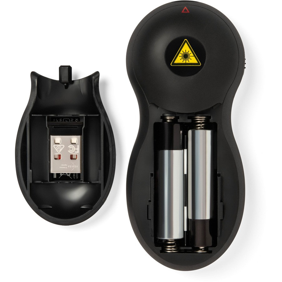 Kensington K33272WW Wireless Presenter with Red Laser - Nano Receiver ...