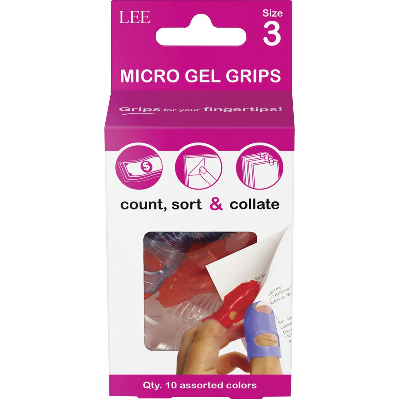 LEE 61030 Tippi Micro-Gel Fingertip Grips | Nordisco.com