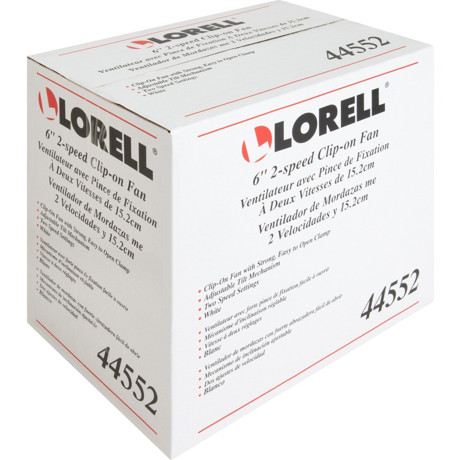 Lorell 44552 Clip-On Personal Fan | Nordisco.com