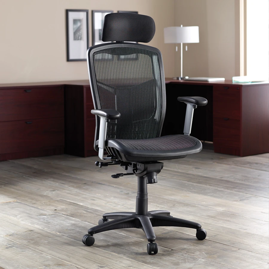 Lorell 60324 ErgoMesh Series High-Back Mesh Chair | Nordisco.com