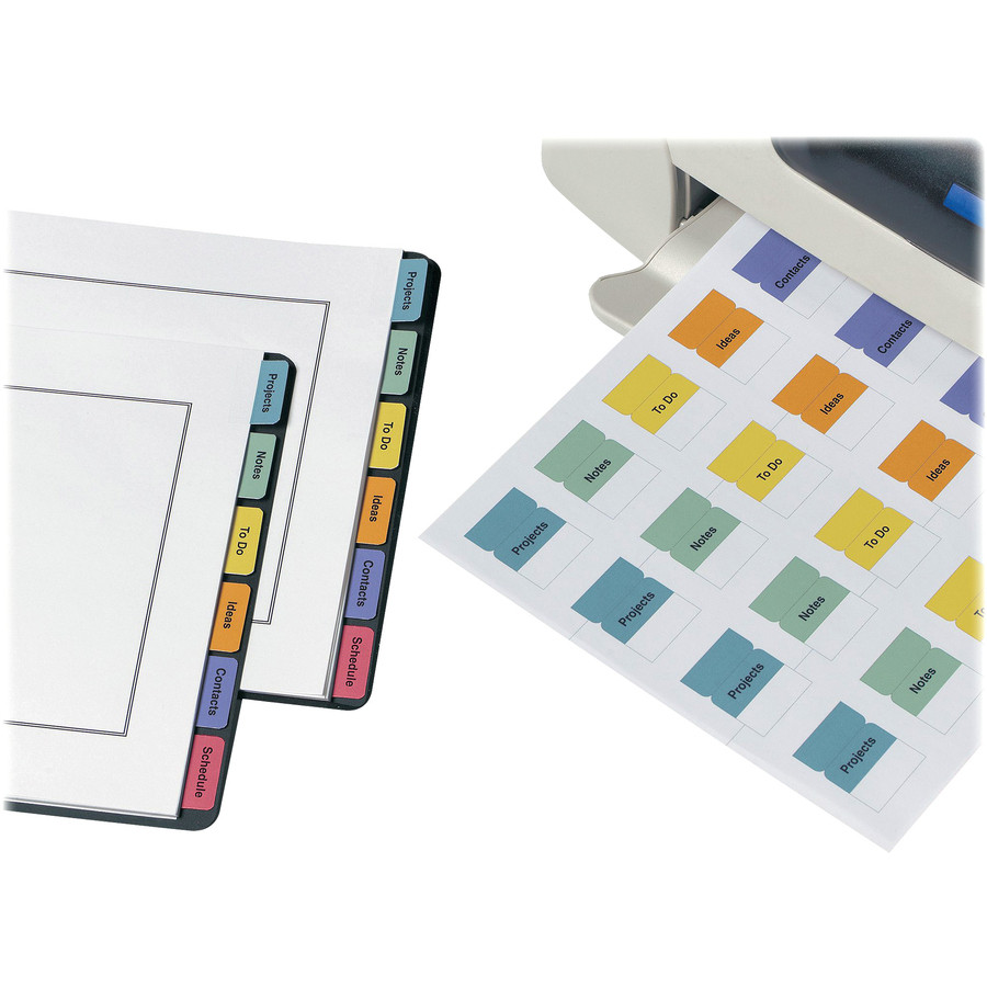 Avery 16281 Printable Repositionable Tabs | Nordisco.com