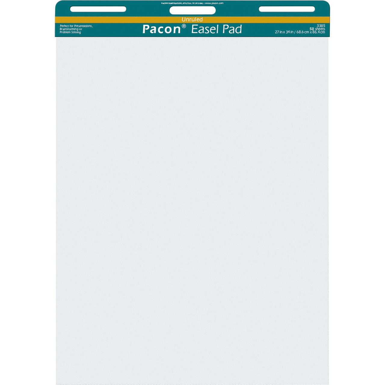 Pacon 3385 Unruled Easel Pads | Nordisco.com