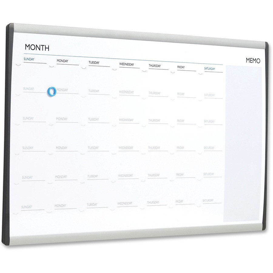 Quartet ARCCP3018 Arc Cubicle Whiteboard Calendar | Nordisco.com