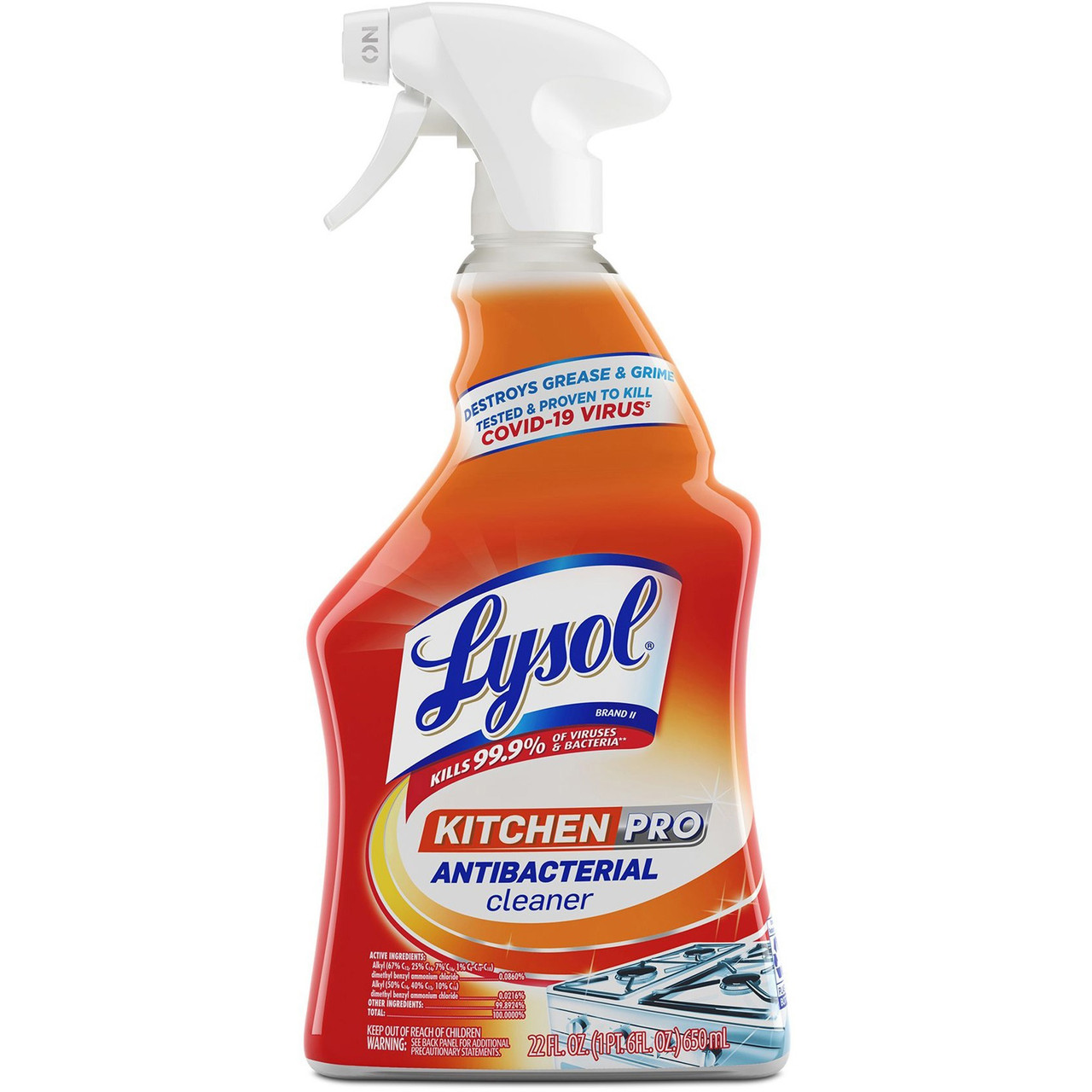 Lysol 79556 Kitchen Pro Antibacterial Cleaner | Nordisco.com