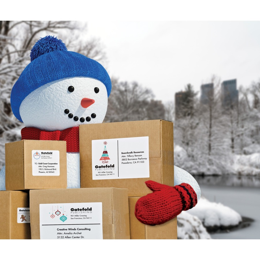 Avery 5524 Weatherproof Mailing Labels | Nordisco.com