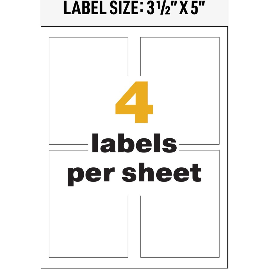 Avery 60503 UltraDuty Warning Label | Nordisco.com