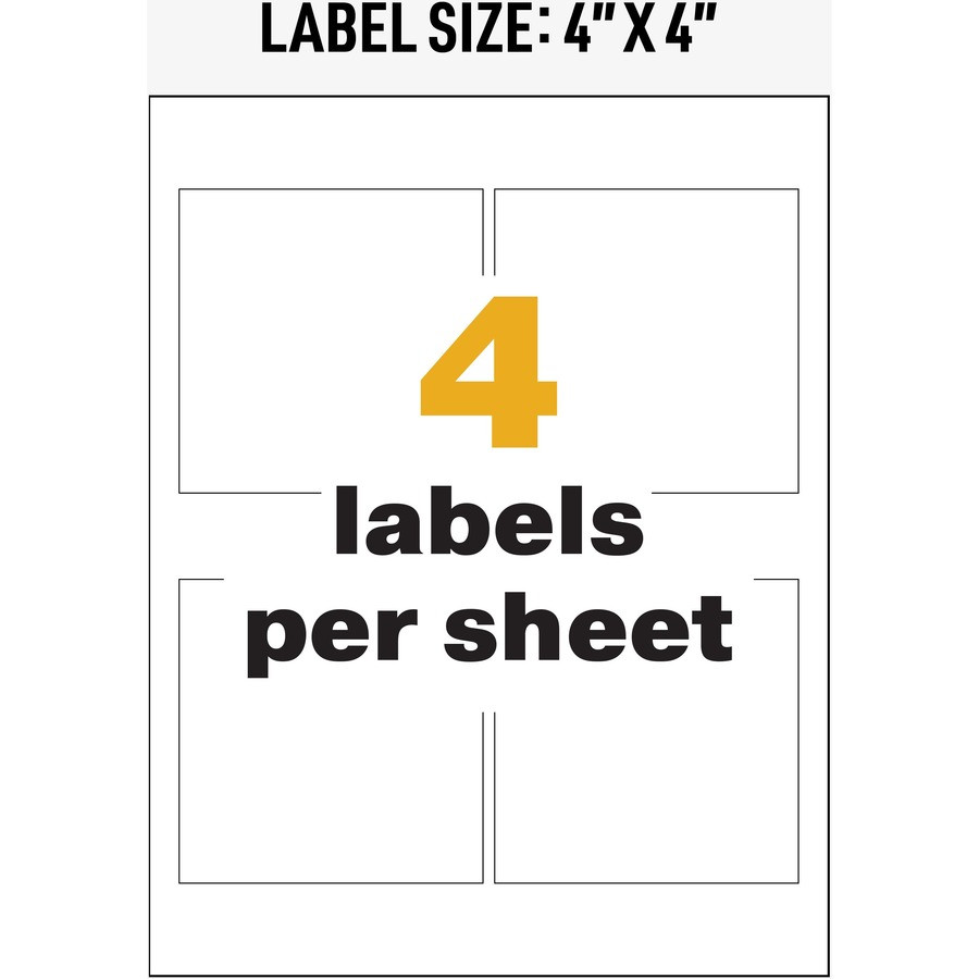 Avery 60504 UltraDuty Warning Label | Nordisco.com