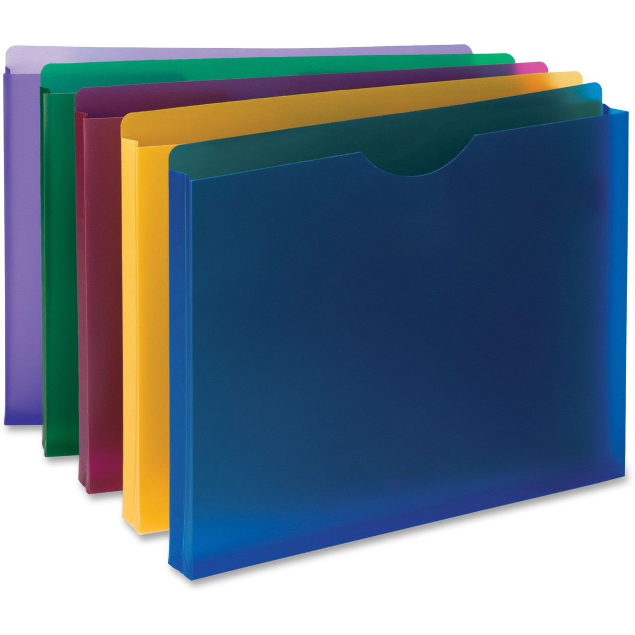 Smead 89610 Color Poly Expanding File Jackets | Nordisco.com
