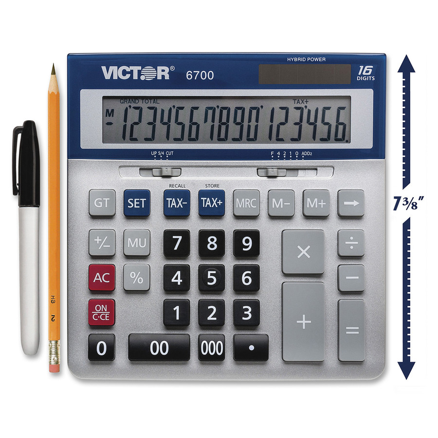 Victor 6700 16-Digit Desktop Calculator | Nordisco.com