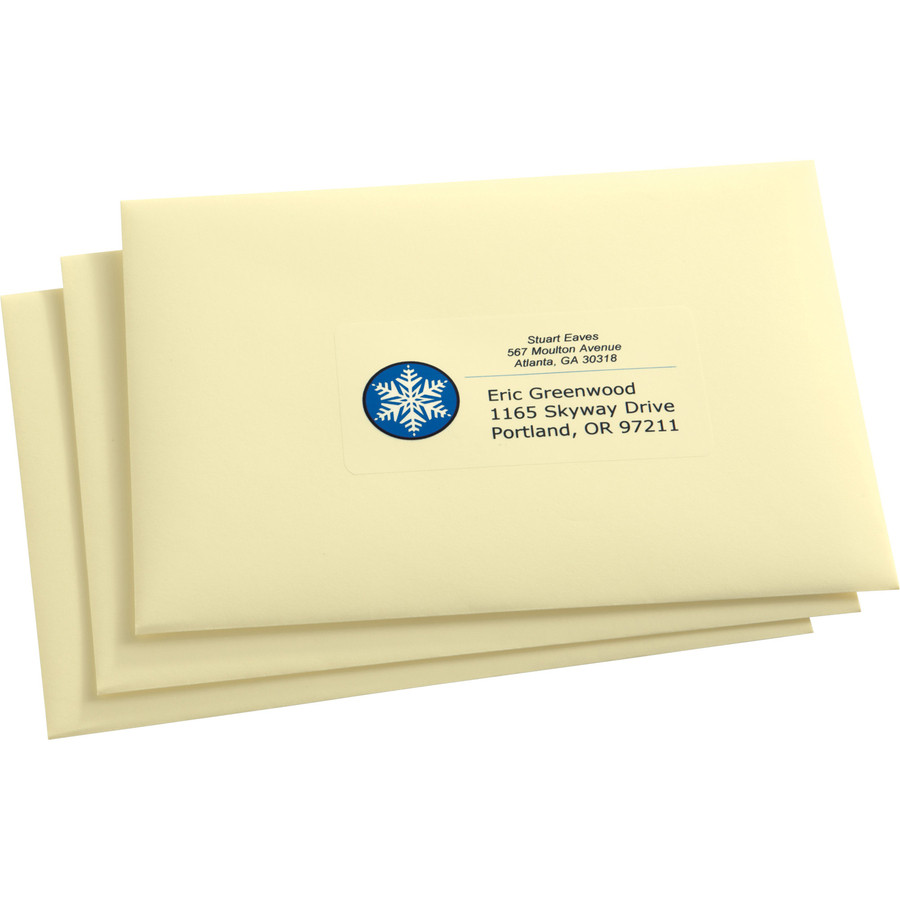 Avery 8663 Easy Peel Inkjet Printer Mailing Labels | Nordisco.com