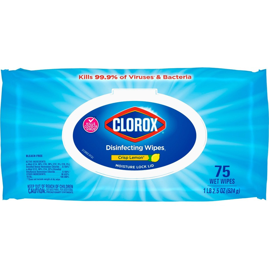 Clorox 31404CT Disinfecting Cleaning Wipes Value Pack - Bleach-free ...
