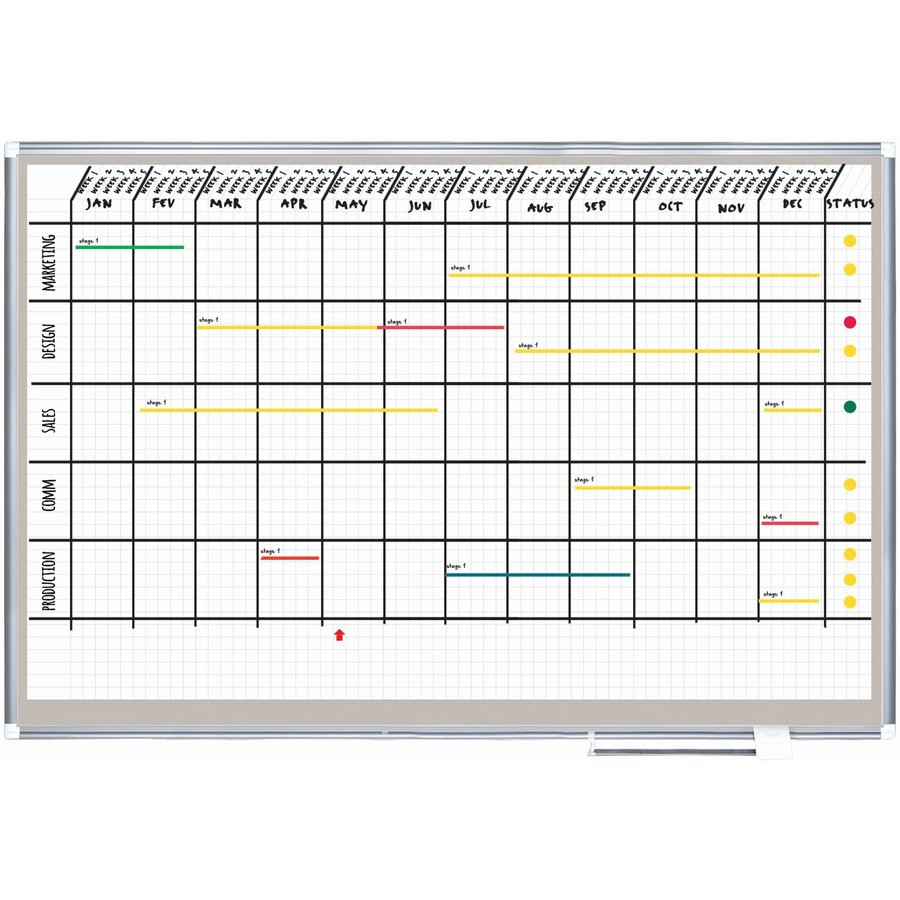 MasterVision IM140909 Planning Board Super Magnets | Nordisco.com