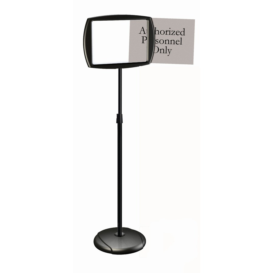 MasterVision SIG05050505 Interchangeable Floor Pedestal Sign | Nordisco.com