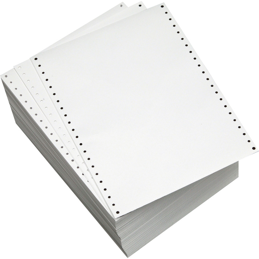 Sparco 61391 Perforated Blank Computer Paper | Nordisco.com