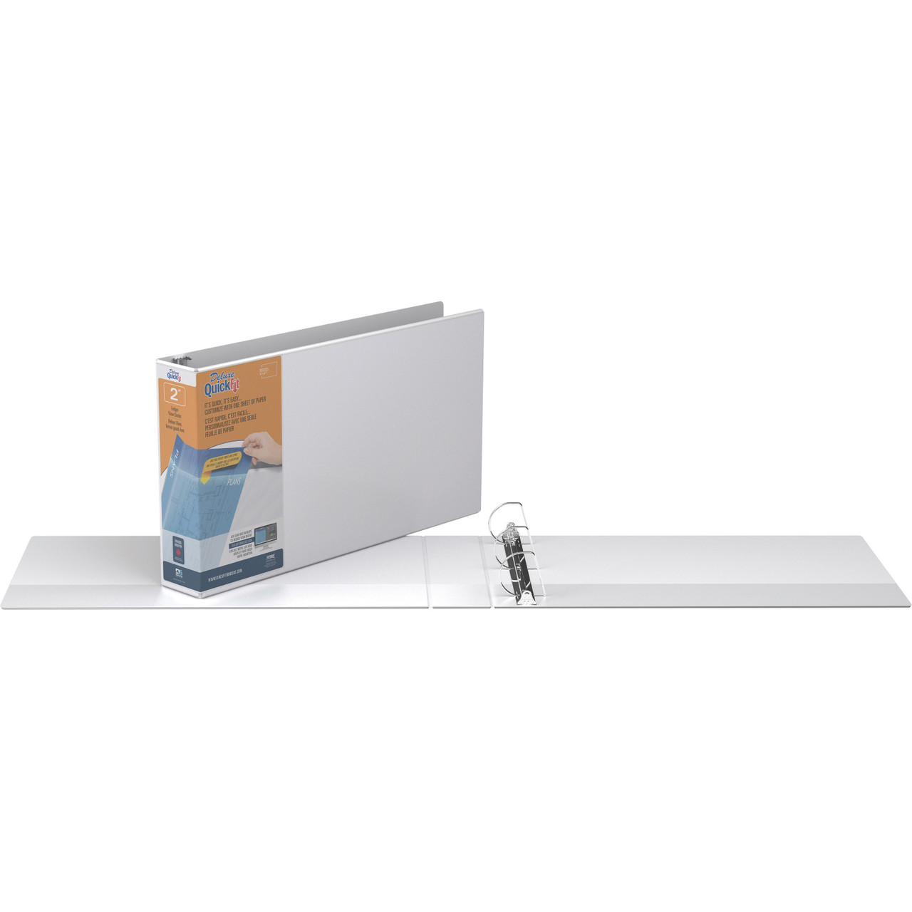 QuickFit 94030 D-ring Ledger Binder | Nordisco.com