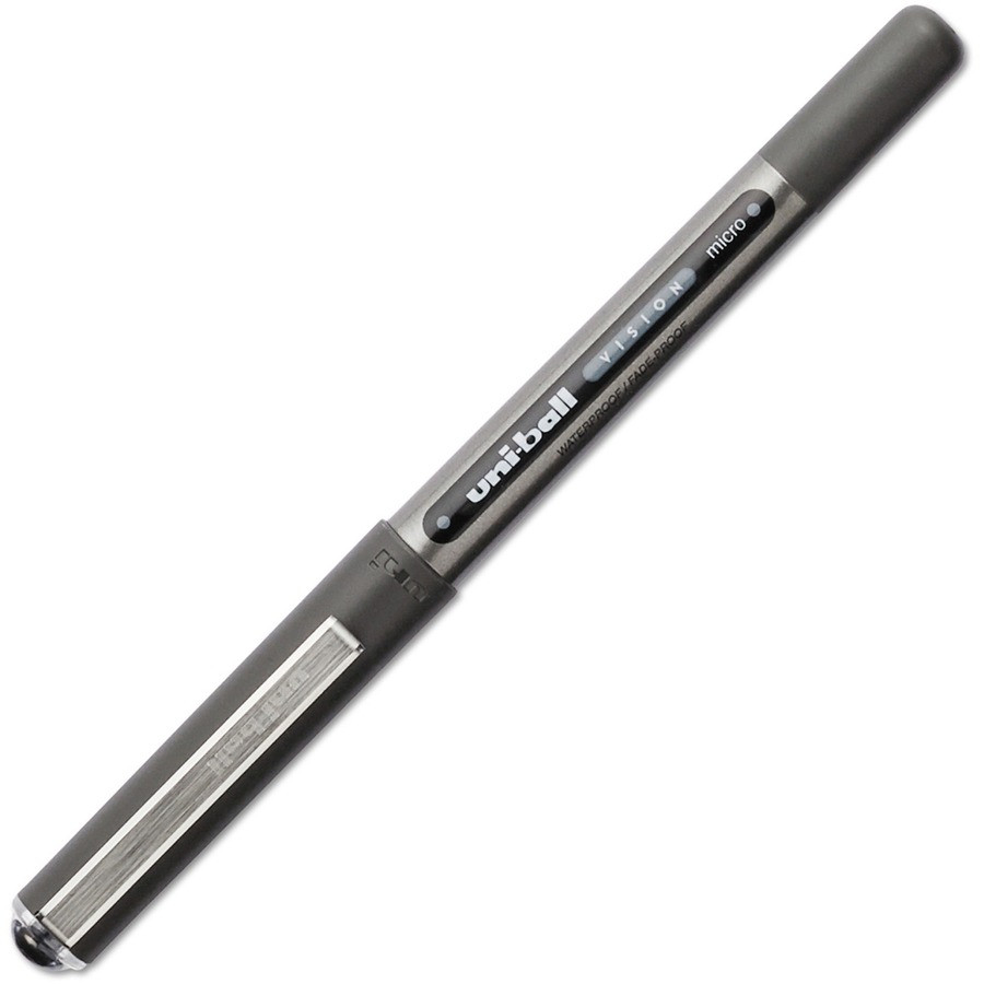 Uni-ball Vision Micro 60106 Rollerball Pen, 0.5mm Micro Point, Black ...
