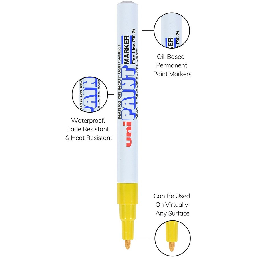 uni-ball 63721 Uni-Paint Fine Line Markers | Nordisco.com