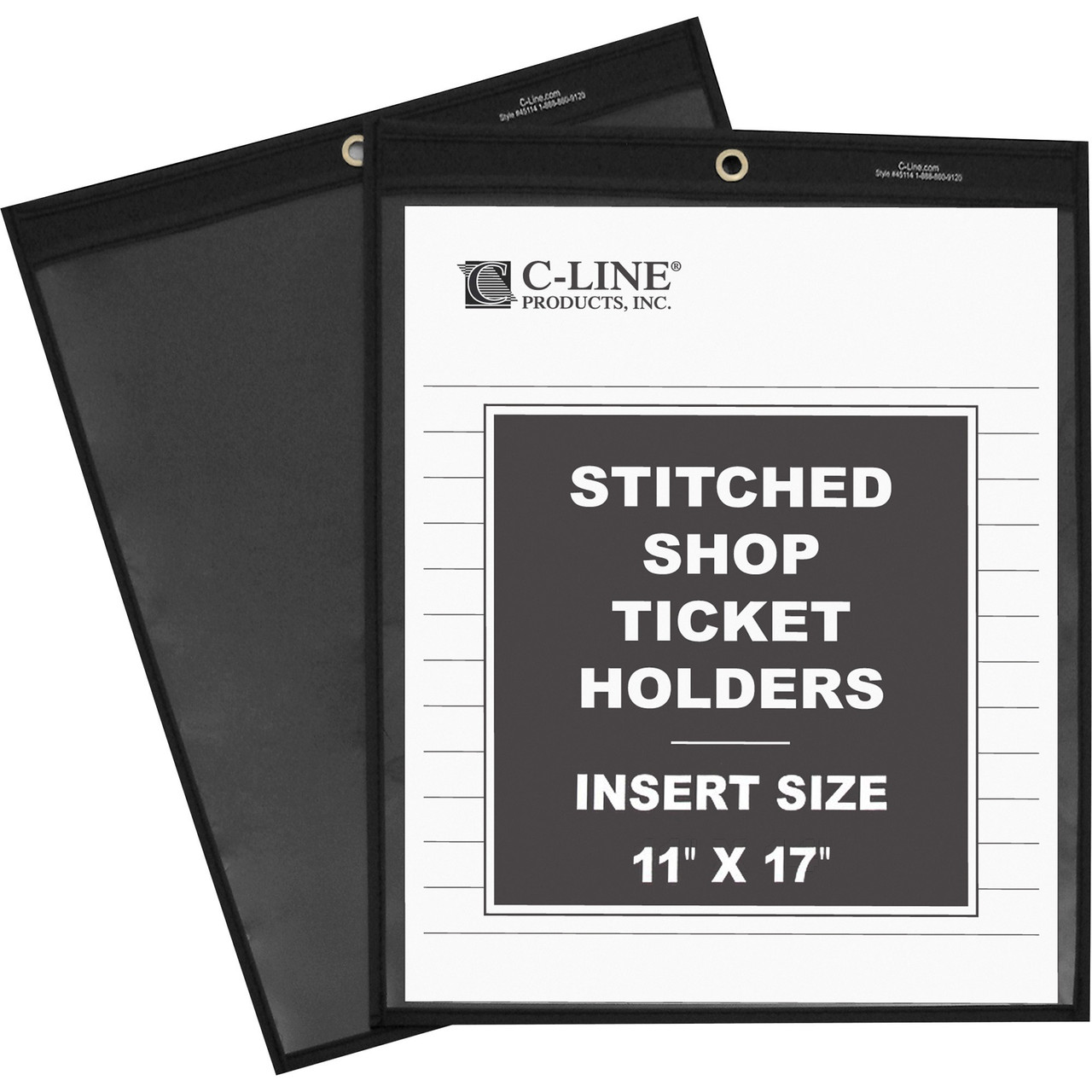 C-Line 45117 Stitched Shop Ticket Holders | Nordisco.com