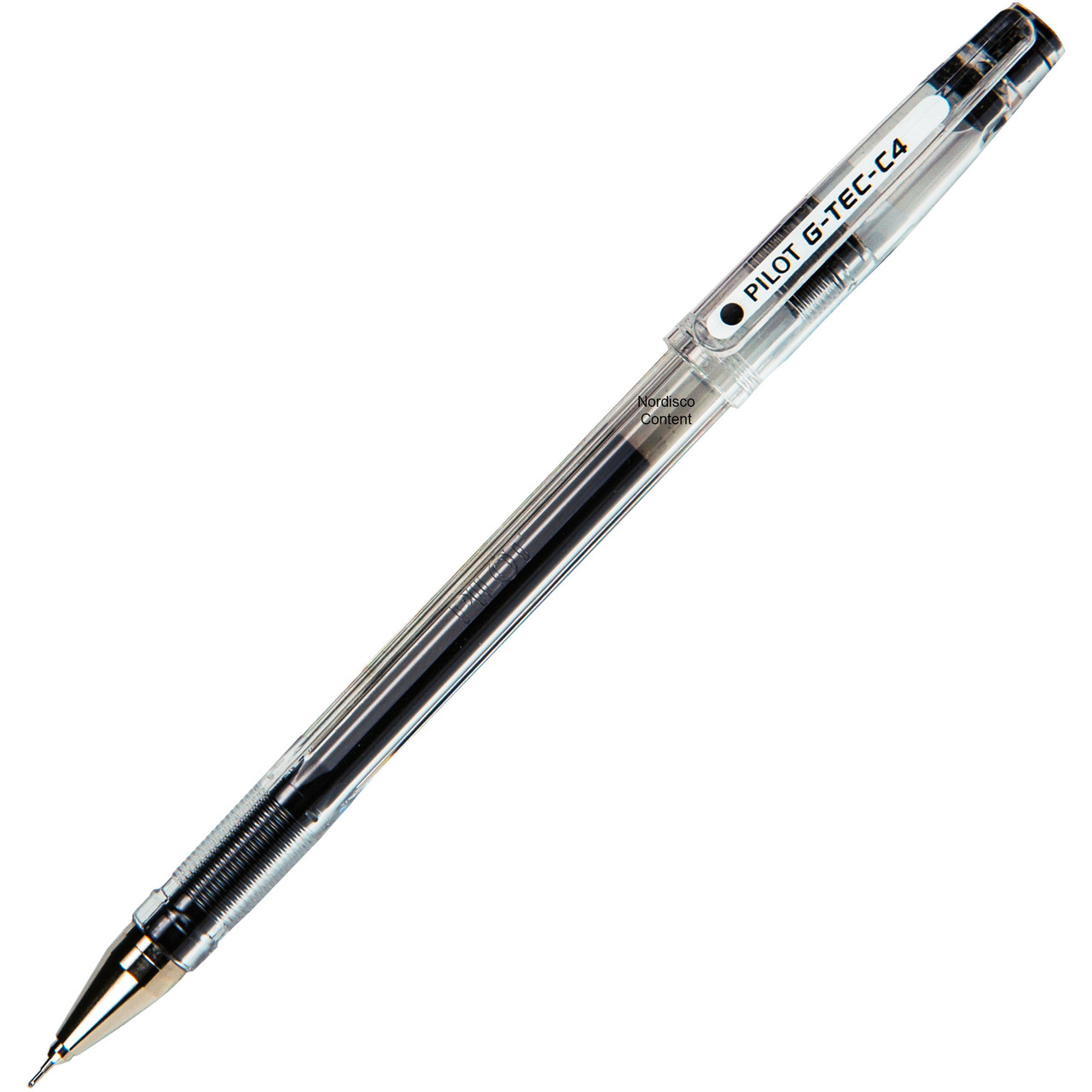 Pilot 35491 G-Tec-C4 Ultra Fine 0.4mm Black Gel Ink Rollerball Pen BL-GC4 | Nordisco.com